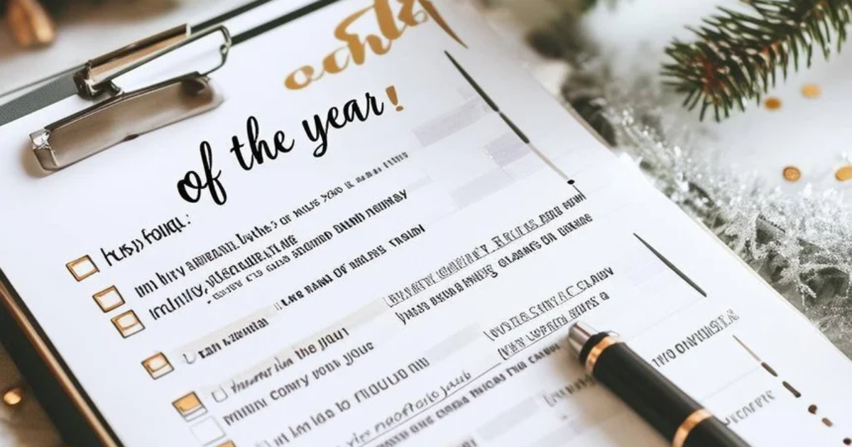 BFS 2024 Year-End Checklist for Studio Owners: Essential Tasks to ...